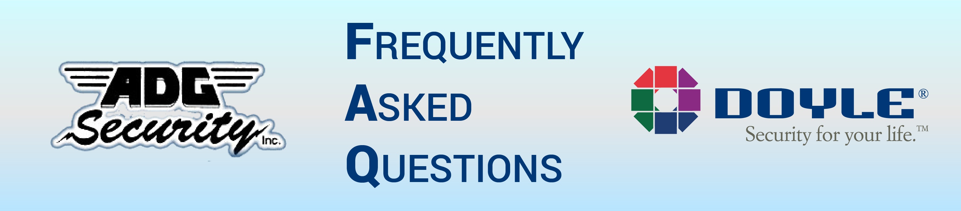 Welcome ADG Security Customers